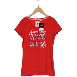 Gaastra Damen T-Shirt, rot, Gr. 38