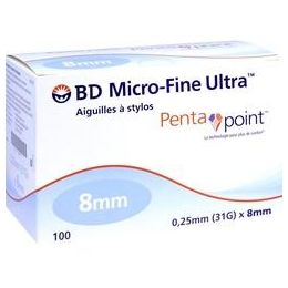 BD MICRO-FINE ULTRA Pen-Nadeln 0,25x8 mm 31 G