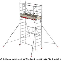 Fahrgerüst rs Tower 44-POWER Alu mit Holz-Plattform 3,80m ah 0,75x1,85m - Altrex
