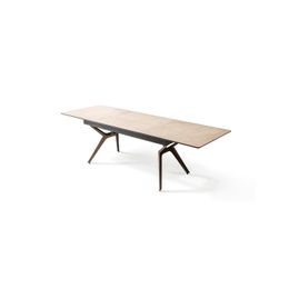 JVmoebel Esstisch Esszimmertisch Küchentisch Ausziehbarer Design Modern Holz Grau Tisch (1-St.