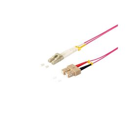 S/CONN maximum connectivity® Duplex Patchkabel LC/SC 50/125µ
