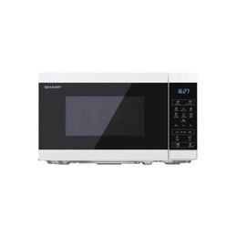 Sharp YC-MS02E-W - microwave oven - freestanding - white