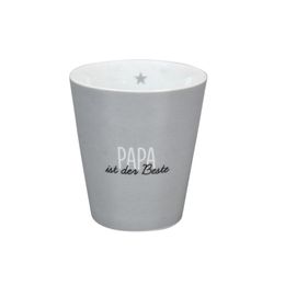 Krasilnikoff Happy Mug Becher PAPA ist der Beste, 330 ml