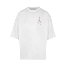 Merchcode Shirt 'K Heart' male White size 5XL