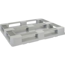 ratioform Hygiene-Palette, 5 Kufen und 3 Stahlverstärkungen, LxB 1200 x 1000 mm
