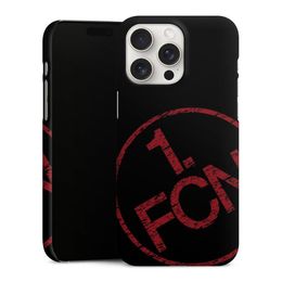 DeinDesign iPhone 15 Pro Max Handy Premium Case Smartphone Handyh&uuml;lle Schutzh&uuml;lle matt Texture Merchandise 1. Fcn Premium Case