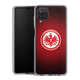 DeinDesign Galaxy A12 Handy Silikon H&uuml;lle Case transparent Handyh&uuml;lle Coat Of Arms Eintracht Frankfurt Official Licensed Product Silikon Case