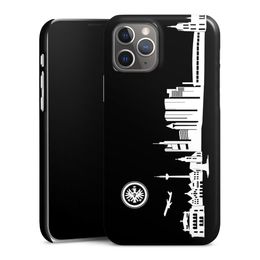 DeinDesign iPhone 12 Pro Handy Premium Case Smartphone Handyh&uuml;lle Schutzh&uuml;lle gl&auml;nzend Eintracht Frankfurt Sge Skyline Premium Case