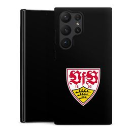 DeinDesign Galaxy S23 Ultra Handy Premium Case Smartphone Handyh&uuml;lle Schutzh&uuml;lle matt Vfb Stuttgart Coat Of Arms Official Licensed Product Premium Case