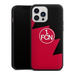 DeinDesign iPhone 13 Pro Max Handy Premium Silikon H&uuml;lle Handyh&uuml;lle schwarz Case 1. Fcn 1. Fc N&uuml;rnberg Merchandise Silikon Premium Case