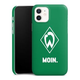 DeinDesign iPhone 12 Handy Premium Case Smartphone Handyh&uuml;lle Schutzh&uuml;lle matt Official Licensed Product Moin Sv Werder Bremen Premium Case