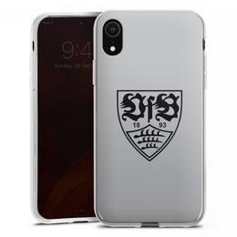 DeinDesign iPhone Xr Handy Silikon H&uuml;lle Case transparent Handyh&uuml;lle Logo Official Licensed Product Vfb Stuttgart Silikon Case