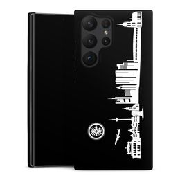 DeinDesign Galaxy S23 Ultra Handy Premium Case Smartphone Handyh&uuml;lle Schutzh&uuml;lle matt Eintracht Frankfurt Sge Skyline Premium Case
