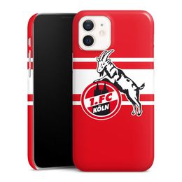 DeinDesign iPhone 12 Handy Premium Case Smartphone Handyh&uuml;lle Schutzh&uuml;lle gl&auml;nzend Official Licensed Product 1. Fc K&ouml;ln Coat Of Arms Premium Case