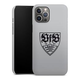 DeinDesign iPhone 12 Pro Max Handy Premium Case Smartphone Handyh&uuml;lle Schutzh&uuml;lle matt Vfb Stuttgart Official Licensed Product Logo Premium Case