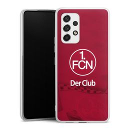 DeinDesign Galaxy A53 5G Handy Silikon H&uuml;lle Case transparent Handyh&uuml;lle Bundesliga 1. Fc N&uuml;rnberg Official Licensed Product Silikon Case