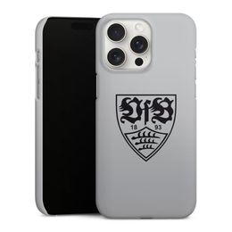 DeinDesign iPhone 15 Pro Max Handy Premium Case Smartphone Handyh&uuml;lle Schutzh&uuml;lle matt Logo Official Licensed Product Vfb Stuttgart Premium Case