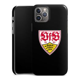 DeinDesign iPhone 12 Pro Handy Premium Case Smartphone Handyh&uuml;lle Schutzh&uuml;lle gl&auml;nzend Vfb Stuttgart Coat Of Arms Official Licensed Product Premium Case