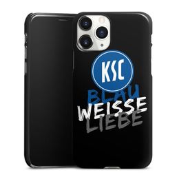 DeinDesign iPhone 11 Pro Handy Premium Case Smartphone Handyh&uuml;lle Schutzh&uuml;lle gl&auml;nzend Ksc Official Licensed Product Karlsruher Sc Premium Case