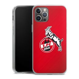 DeinDesign iPhone 12 Pro Max Handy Silikon H&uuml;lle Case transparent Handyh&uuml;lle 1. Fc K&ouml;ln Effzeh Official Licensed Product Silikon Case