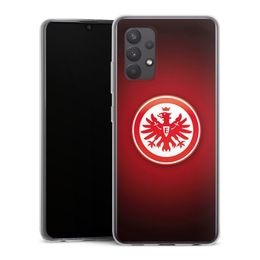 DeinDesign Galaxy A32 4G Handy Silikon H&uuml;lle Case transparent Handyh&uuml;lle Official Licensed Product Coat Of Arms Eintracht Frankfurt Silikon Case