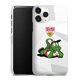 DeinDesign iPhone 11 Pro Handy Premium Case Smartphone Handyh&uuml;lle Schutzh&uuml;lle matt Vfb Stuttgart Official Licensed Product Mascot Premium Case