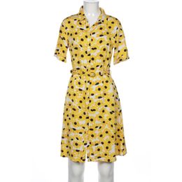 Fabienne Chapot Damen Kleid, gelb, Gr. 36
