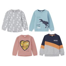 QS by S.Oliver Kleinkinder Sweatshirts mit Baumwolle