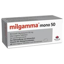 WÖRWAG PHARMA MILGAMMA mono 50 überzogene Tabletten