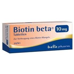 betapharm Biotin Beta 10 mg Tabletten