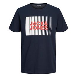 Jack & Jones JACK & JONES - T-Shirt LOGO in navy blazer, Gr.152