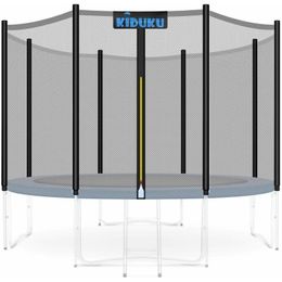 Sicherheitsnetz Fangnetz Schutznetz Netz für Trampolin Ersatznetz 305 cm / 8 Stangen - KIDUKU