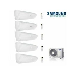 Wind Free Standard 5x 2,5kW Multi Split Klimaanlage Klimagerät Inverter - Samsung