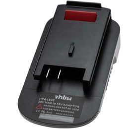 Akku-Adapter kompatibel mit Black & Decker Elektrowerkzeug / Akku - Adapter für 20 v Li-Ion Akkus - vhbw