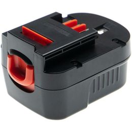 vhbw - Akku kompatibel mit Black & Decker XTC12IK, XTC12IKH Elektrowerkzeug (3000mAh NiMH 12 v)