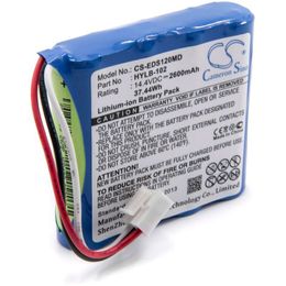 vhbw - Akku Ersatz für Edan TWSLB-005, HYLB-102 für Medizintechnik (2600mAh, 14,4V, Li-Ion)