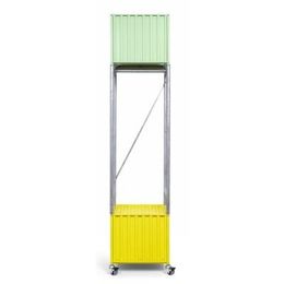 Magazin Garderobengestell zu Container DS Klein