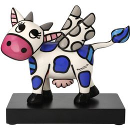 Goebel Sammelfigur Britto, Pop Art, Porzellan, Romero Britto - Flying Cow, bunt