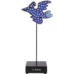 Goebel Dekofigur James Rizzi - Snow Bird (1 St), Sammelfigur, Tierfigur, blau