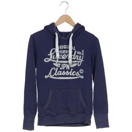 Superdry Damen Kapuzenpullover, marineblau