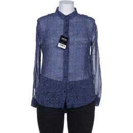 Peter Hahn Damen Bluse, blau