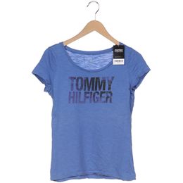 Tommy Hilfiger Damen T-Shirt, blau