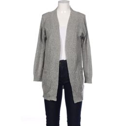 Pieces Damen Strickjacke, grau, Gr. 36