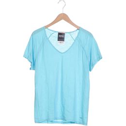 TRIANGLE by s.Oliver Damen T-Shirt, blau