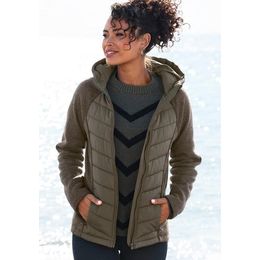 Vivance Steppjacke beige Gr. 34 für Damen