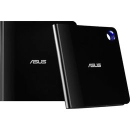 ASUS SBW-06D5H-U BDXL SLIM Blu-ray-Brenner (USB 3.1 Gen 1, BD 6x/DVD 8x/CD 24x), schwarz|silberfarben