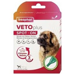 beaphar Veto plus Spot-On für große Hunde ab 30 kg 3x4 ml