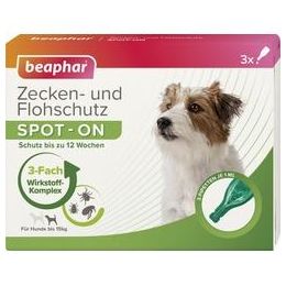beaphar Zecken- und Flohschutz SPOT-ON 3 x 1 ml für kleine Hunde bis 15 kg
