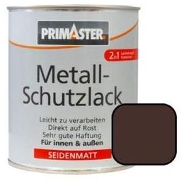 Primaster Metall-Schutzlack RAL 8017 750 ml schokobraun seidenmatt