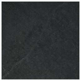 EURO STONE Terrassenplatte Feinsteinzeug Schiefer 60 x 60 x 2 cm schwarz
